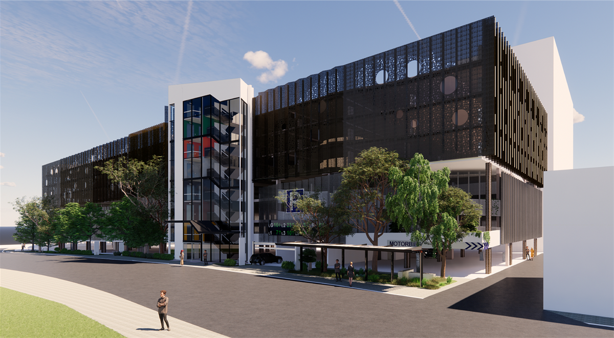 Bogong Avenue - extension to existing multi-level car park | City of Monash