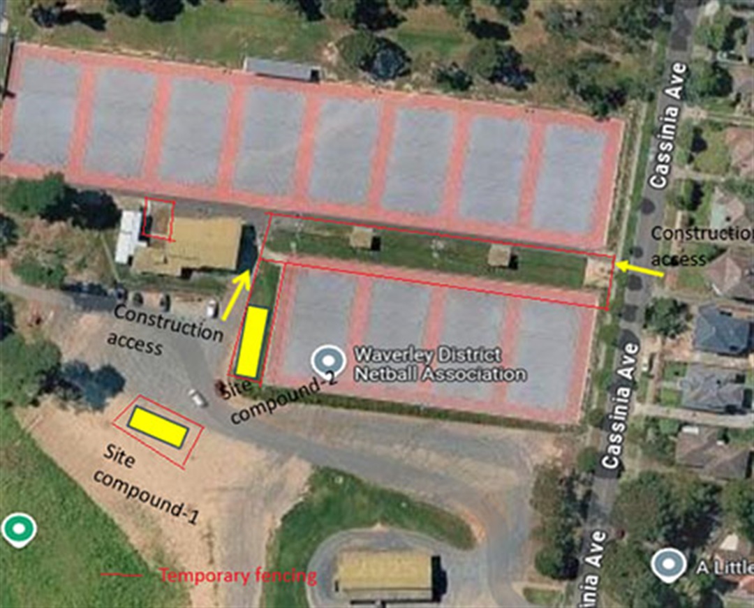 Ashwood High School Netball Courts improvements | City of Monash