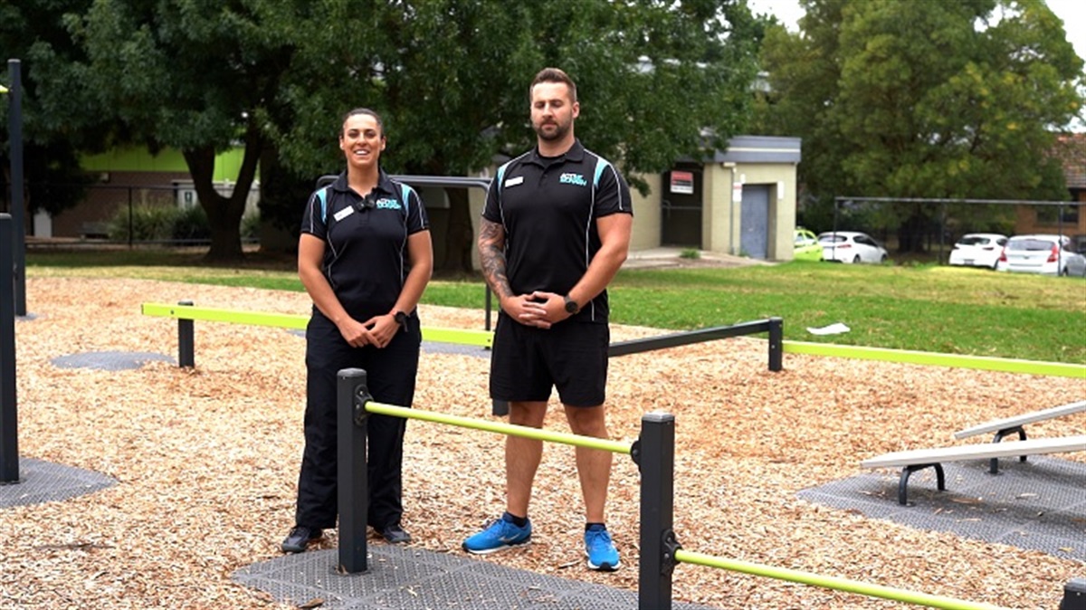 Push-up bars | City of Monash