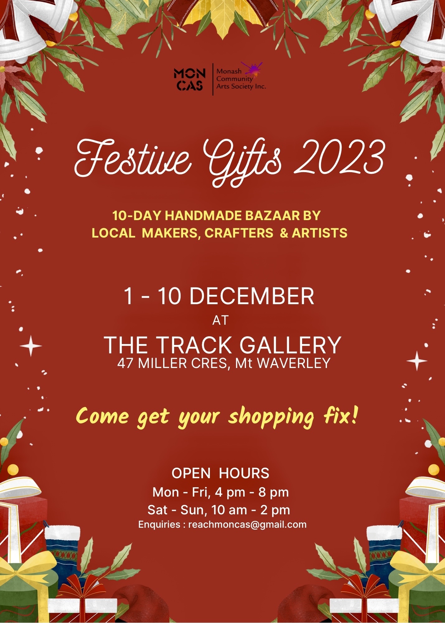 FESTIVE GIFTS 2023 City Of Monash FESTIVE GIFTS 2023 City Of Monash
