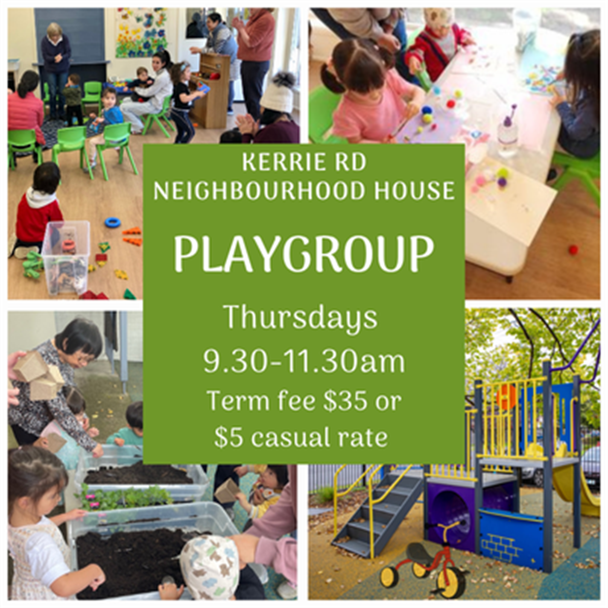 Playgroup Fun - Thursday mornings | City of Monash