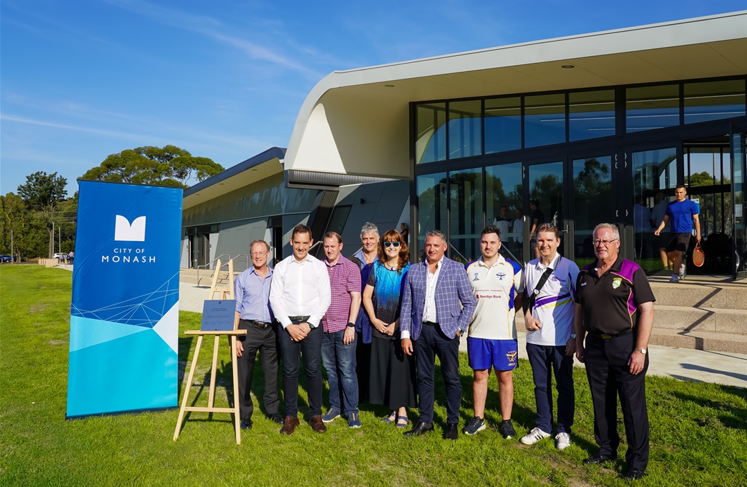 Opening of Caloola Pavilion completes Oakleigh Sports Hub | City of Monash
